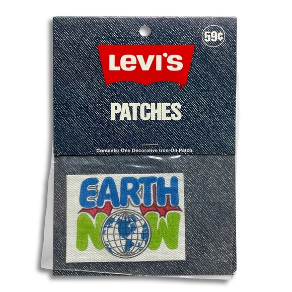 Levi's | Other | Vintage Levis 7s Groovy Trippy Earth Now Globe Iron On ...
